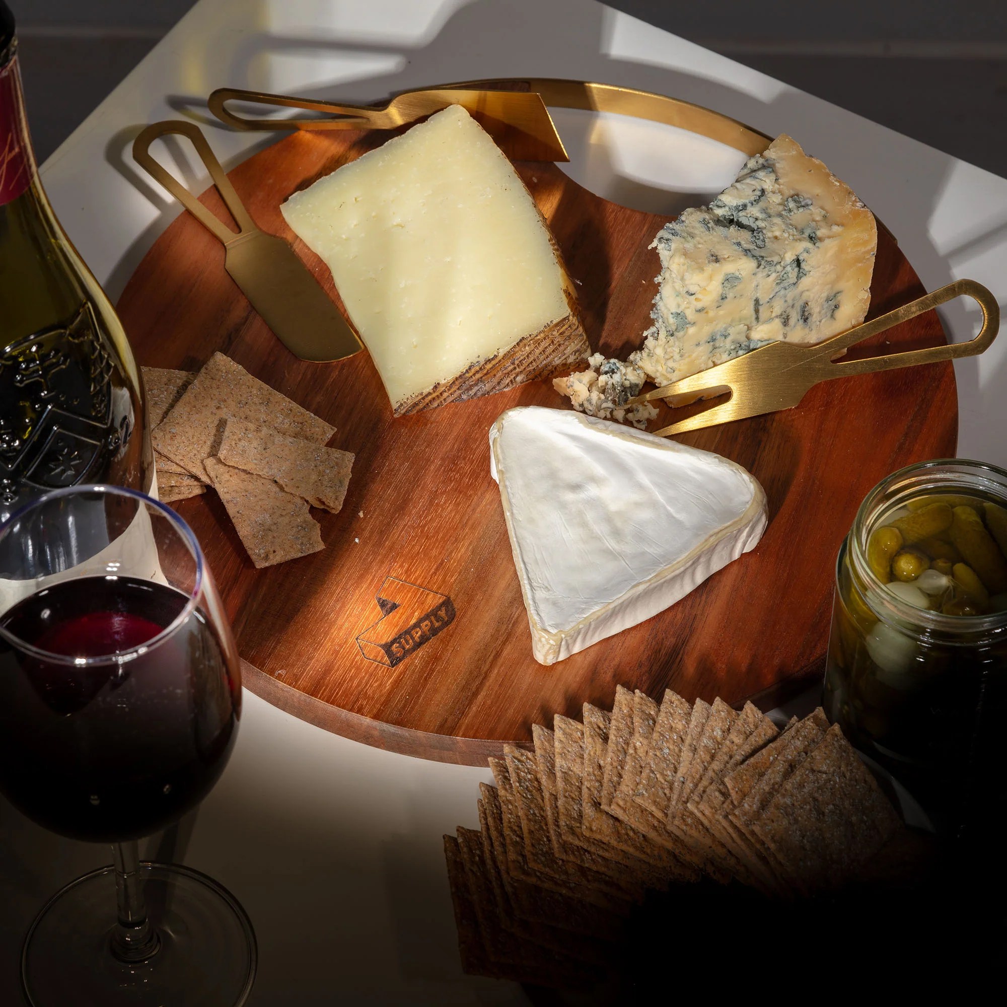 Magnetic Cheese Charcuterie Board Block Design