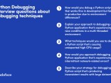 66 Python Debugging Interview Questions