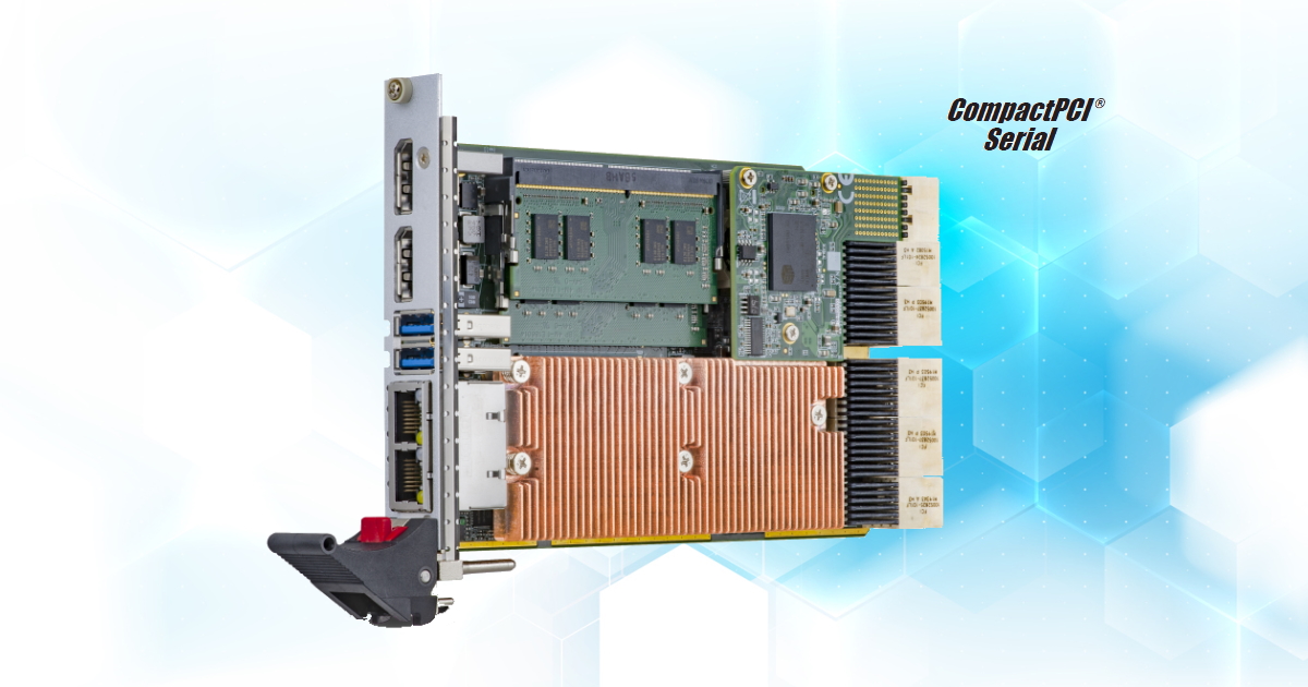 [ PRESS RELEASE ] ADLINK Releases CompactPCI Serial Processor Blade ...