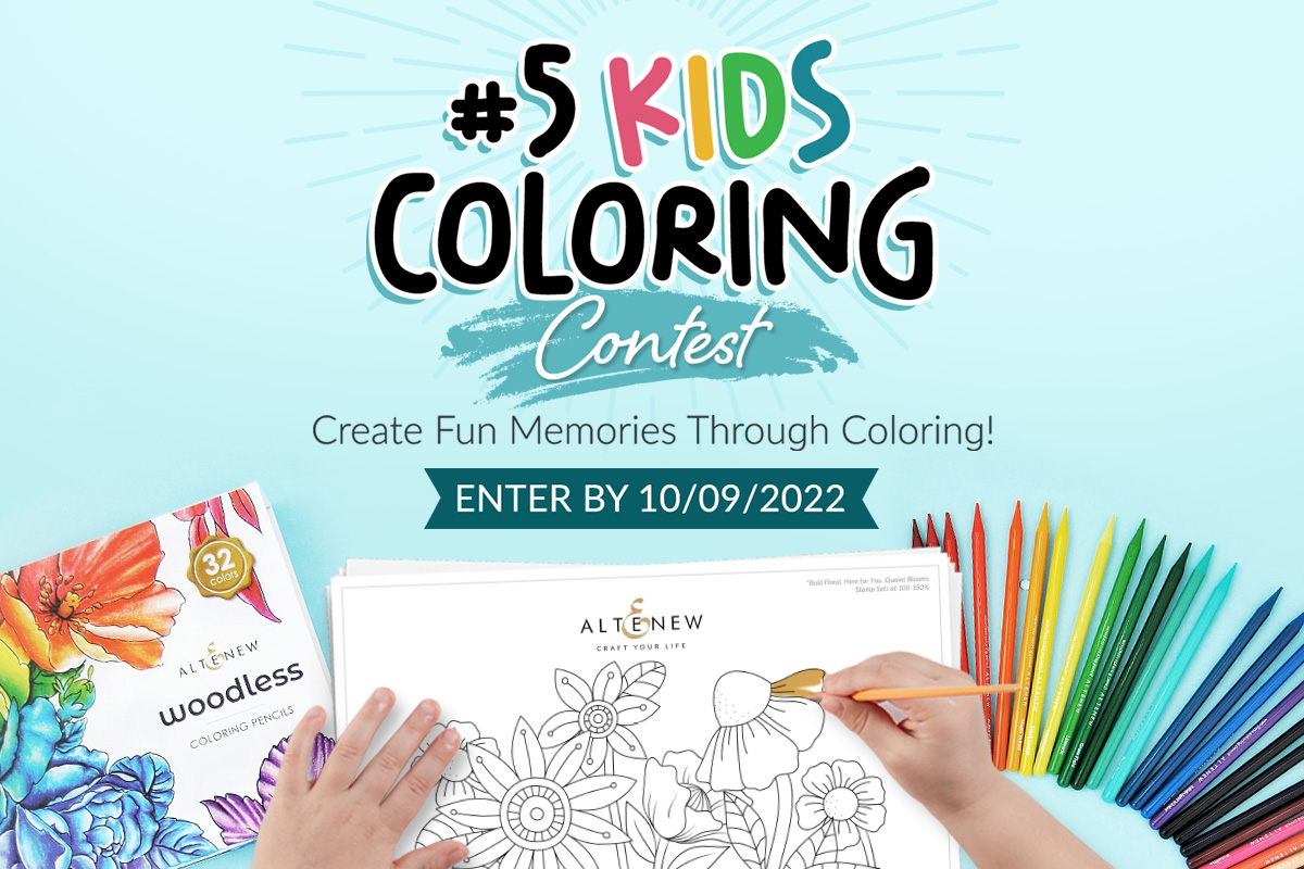 Altenew Kids' Coloring Contest #5