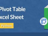 How To Delete Pivot Table From Excel Sheet In Python