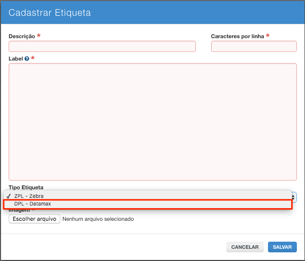 [Novidade] ETQ-Web - Suporte para impressoras DPL (Datamax Programming ...