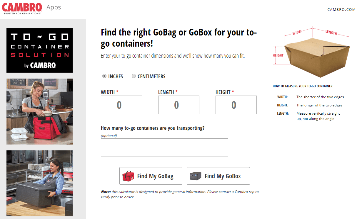 Find the Right Delivery GoBox or GoBag for To-Go Containers - the ...