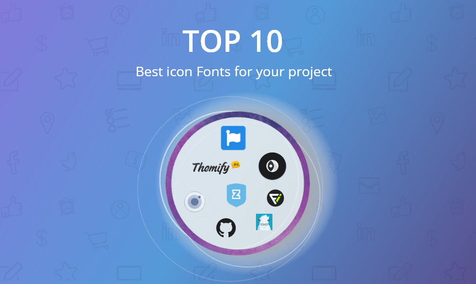 Best Top 10 Icon Fonts for your Projects - Codedthemes Blog