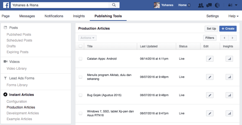 Facebook Instant Articles dan Google Accelerated Mobile Pages – Amazing ...