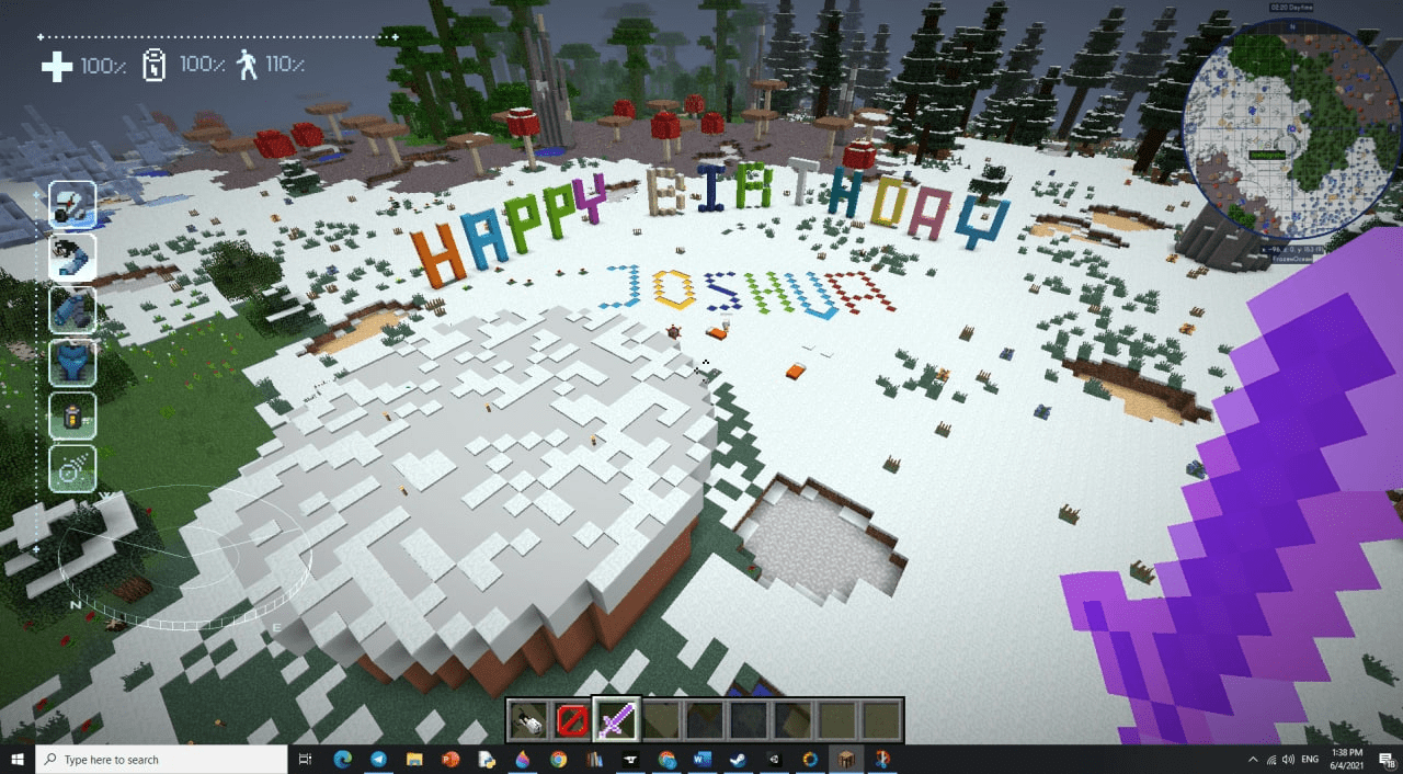 Ulang Tahun Joshua ke (2×3) – Amazing Grace