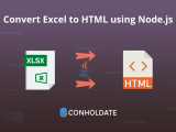 Convert Excel To Html Using Node Js