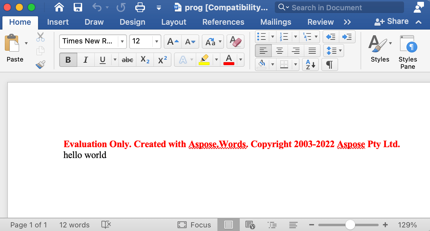 How To Create A Word Document Using Java
