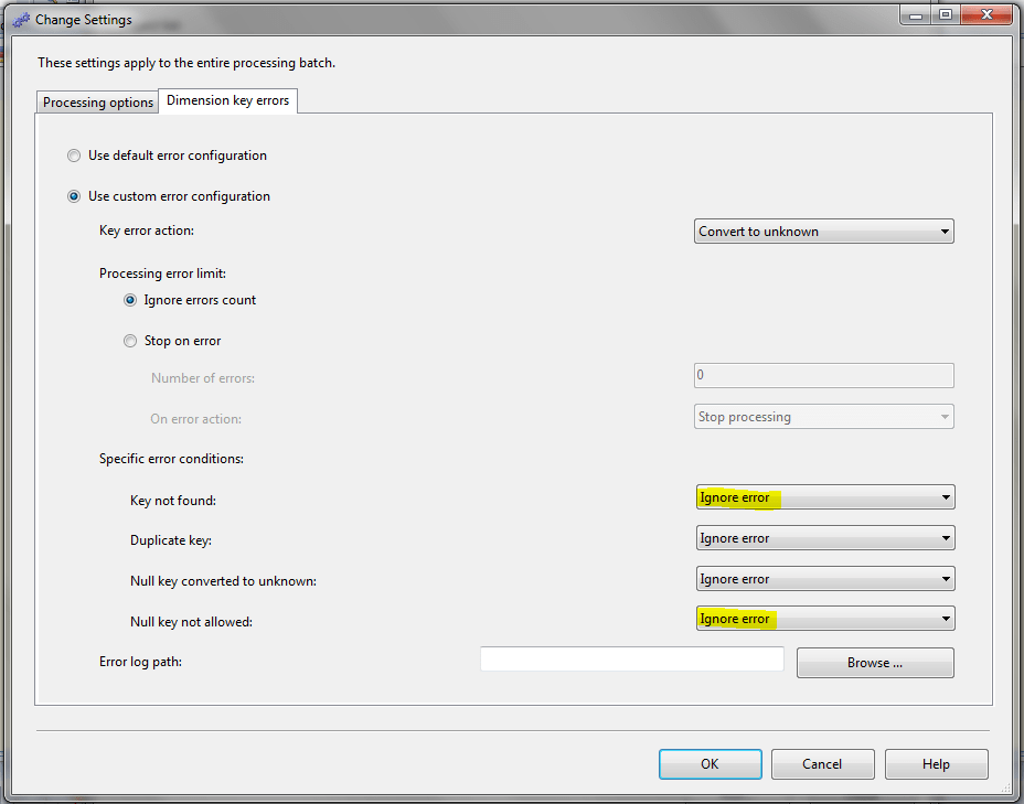 Chris Webb's BI Blog: Reporting Key Errors can be time-consuming