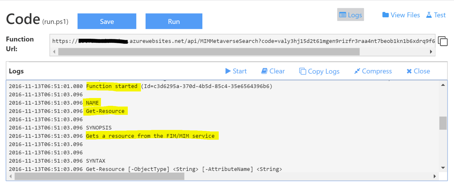 Get Usersgroupsobjects From Microsoftforefront Identity Manager With Azure Functions And The