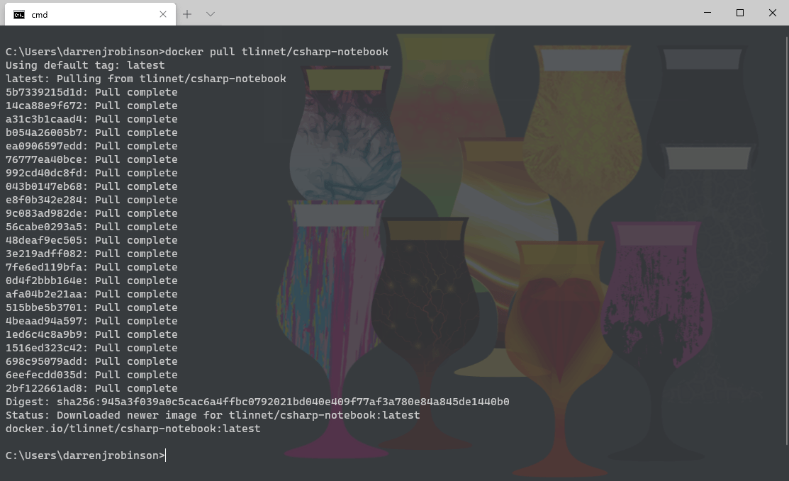 Docker Powershell Jupyter Notebook Environments Darrenjrobinson