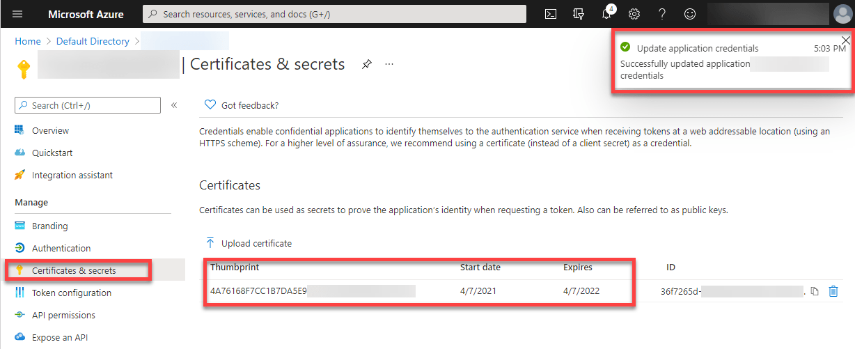 Microsoft Graph using MSAL with Python and Certificate Authentication ...