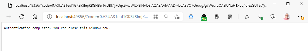 Interactive Authentication to Microsoft Graph using MSAL with Python and Delegated Permissions ...
