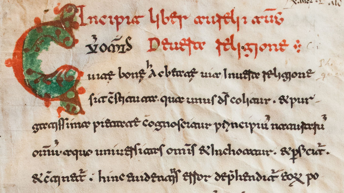 Beneventan Script - Medieval script from Southern Italy and Dalmatia