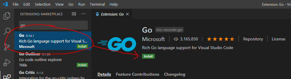 윈도우10 golang vscode 개발환경 구축 - ELMITASH FOR DEV