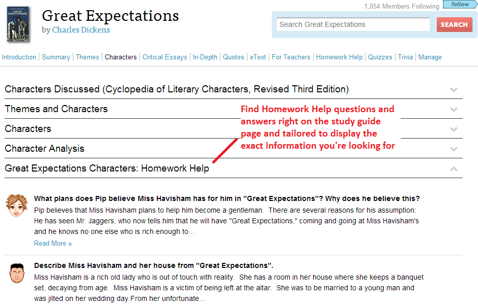 Why We Love the New eNotes Study Guide Pages - eNotes Literary Journal