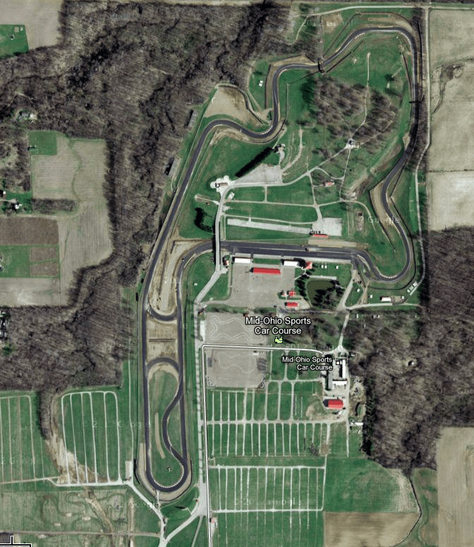 Time for Mid-Ohio Sports Car Course