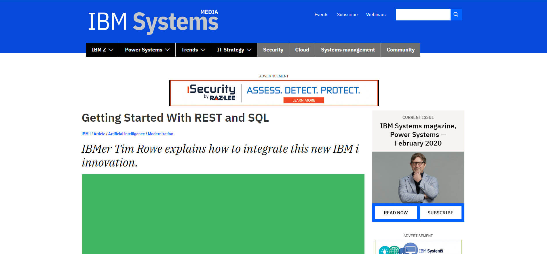 Pubblicare Web Service IBM i con IWS e SQL - BlogFaq400