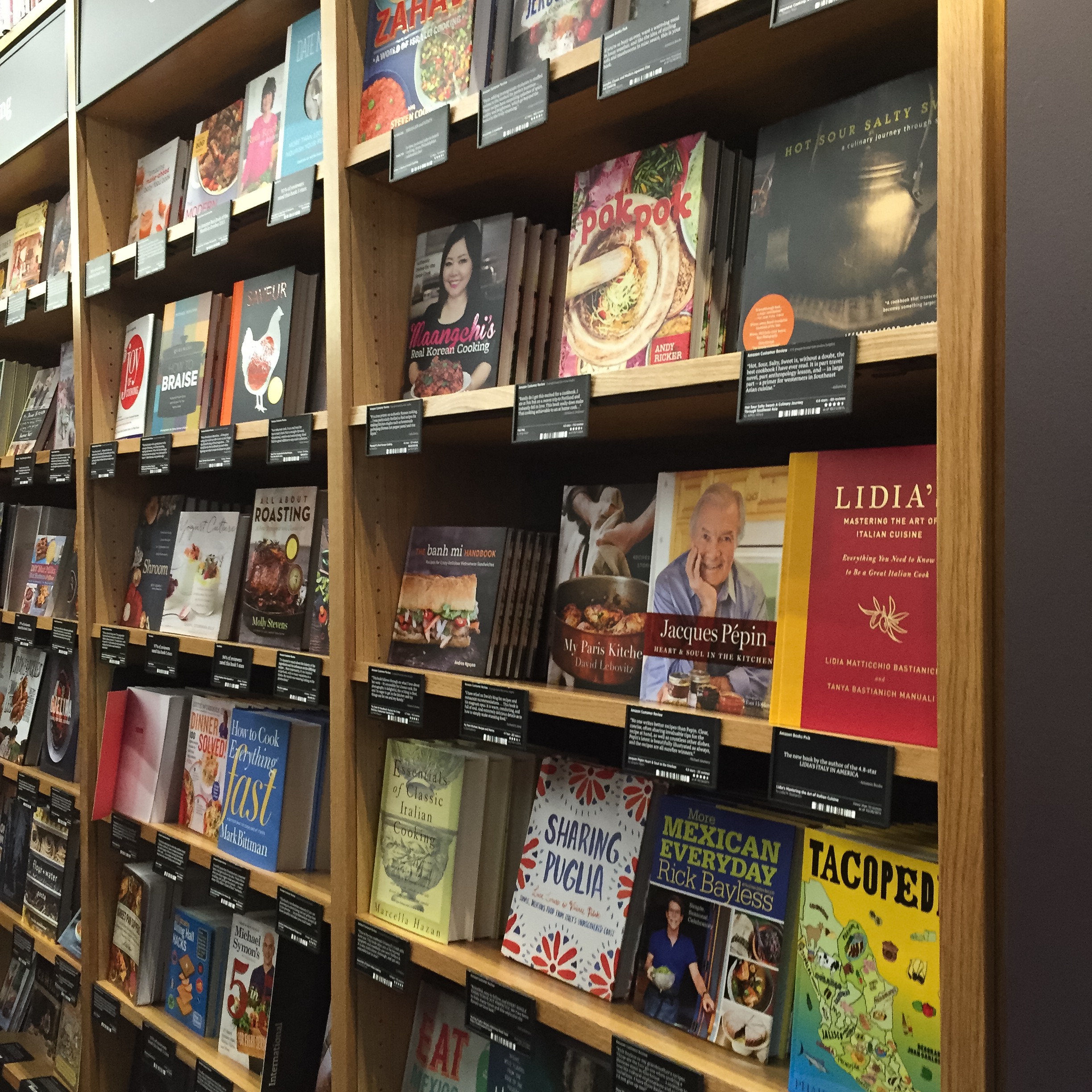 Amazon Books and the art at University Village, Seattle | Get Going