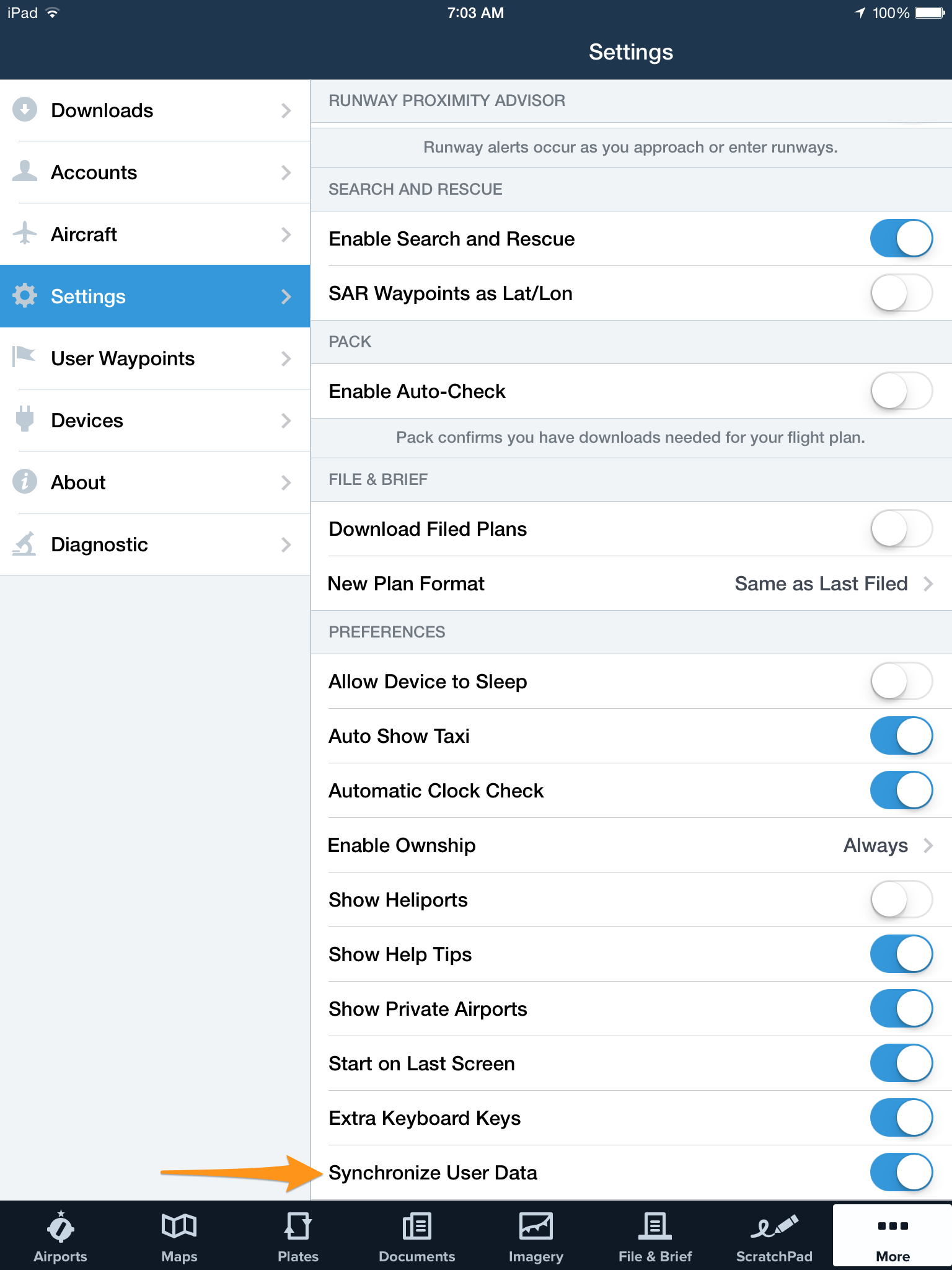 Seamlessly Sync Favorites, Enjoy Profile View Refinements in ForeFlight ...