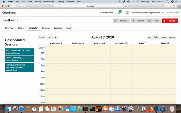 Implementing Unscheduled Sessions List for Event Scheduler – blog.fossasia.org