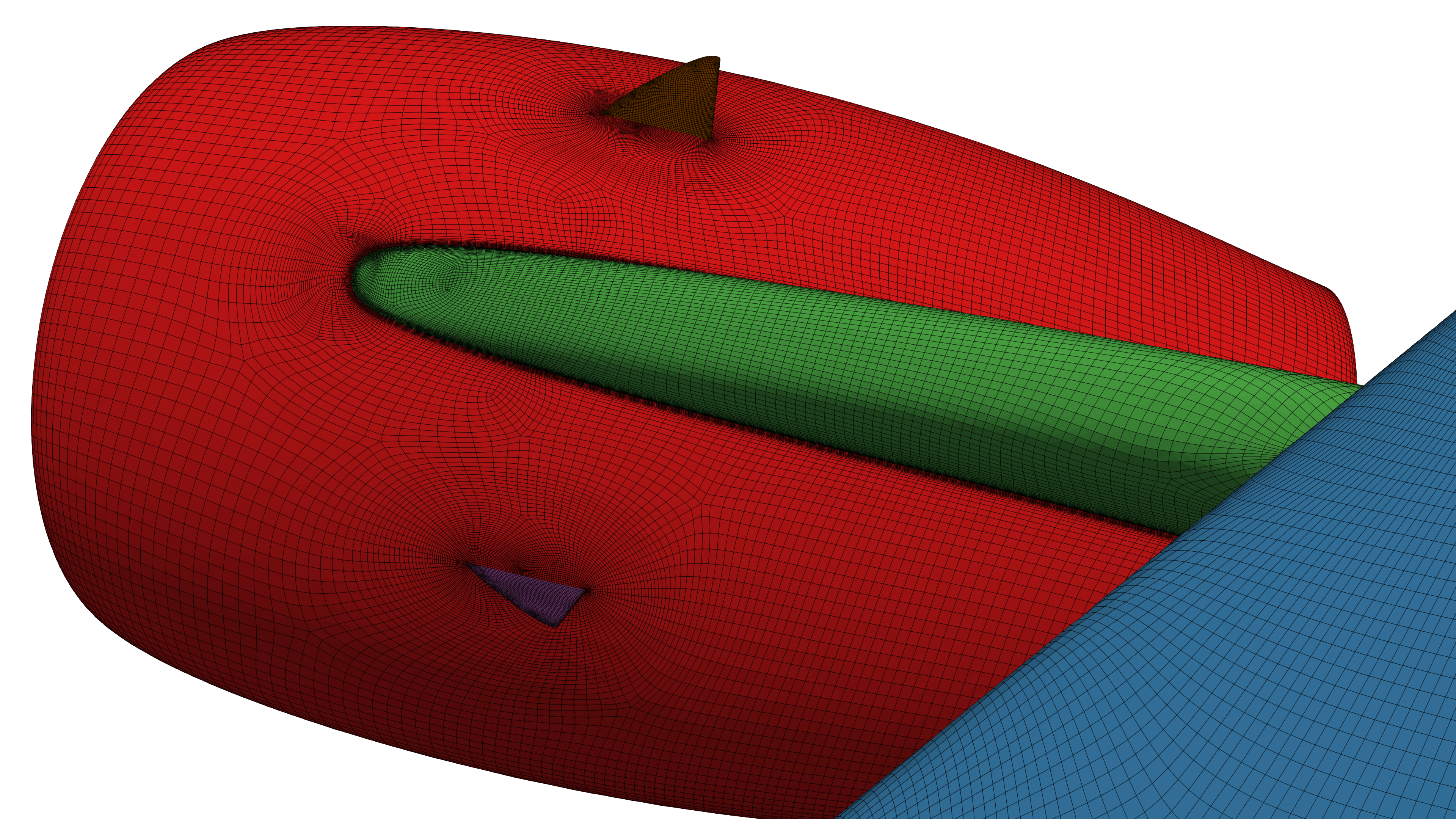 Aircraft Vortex Generators - The Nacelle Strakes - GridPro Blog