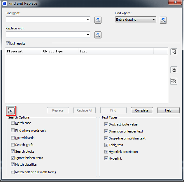 Troubleshooting Why I Cant Find Text Using Find And Replace Gstarcad