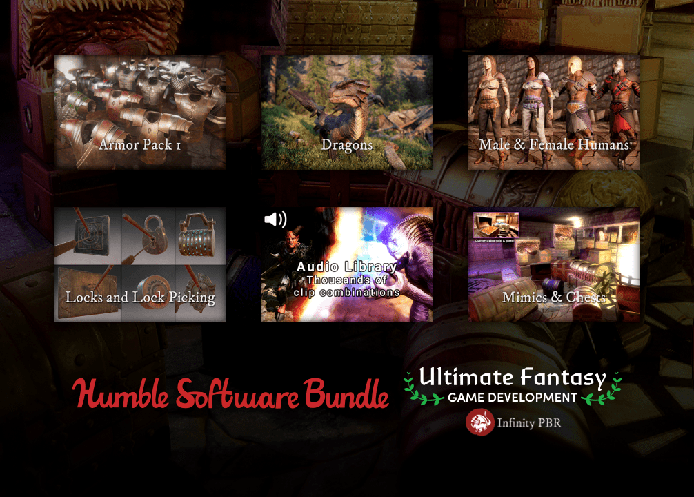 Create the ultimate fantasy with this game dev asset bundle | Humble Bundle Blog