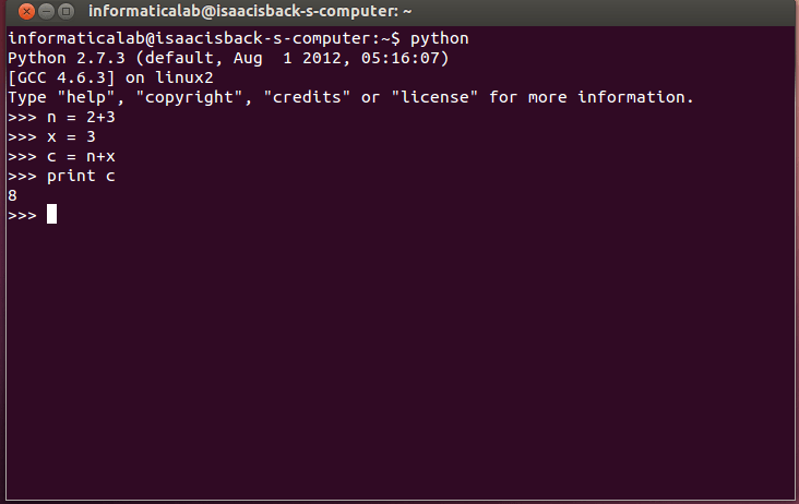 [Python] Introduzione ed il nostro primo programma - InformaticaLab