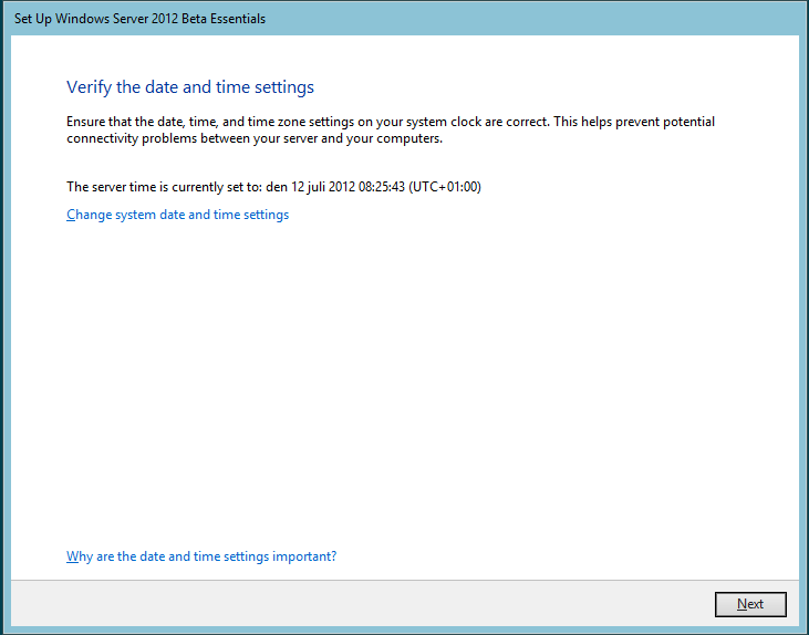 Installing Windows Server 2012 Essentials – JohanPersson.nu