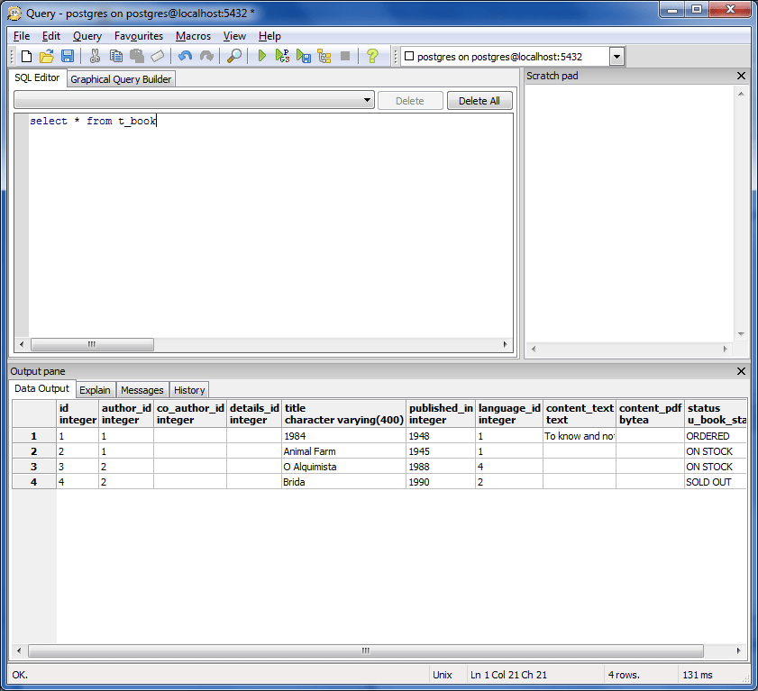 Postgres 2 Java Sql And Jooq