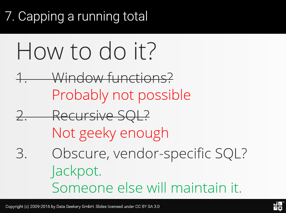 10 SQL Tricks That You Didn’t Think Were Possible – Java, SQL and jOOQ.