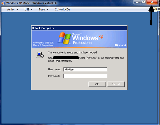 Windows 7 XP Mode error while loading integration features ...