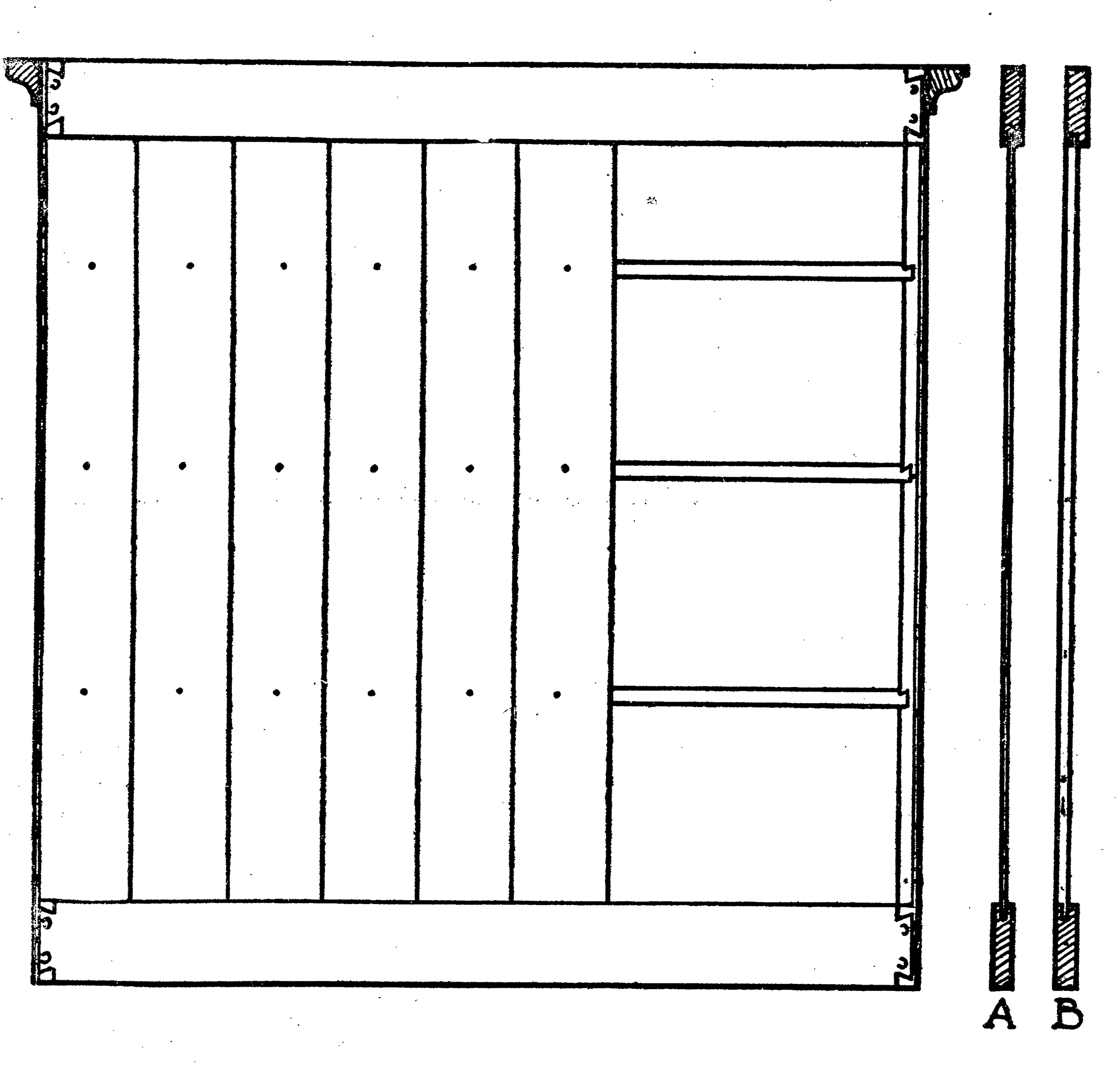 Types of Cabinet Backs – Lost Art Press