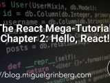 The React Mega Tutorial Chapter 2 Hello React Miguelgrinberg