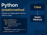 A Complete Guide To Python Staticmethod