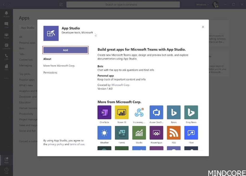 Creating A Simple No Code Custom Apps In Microsoft Teams Mindcore