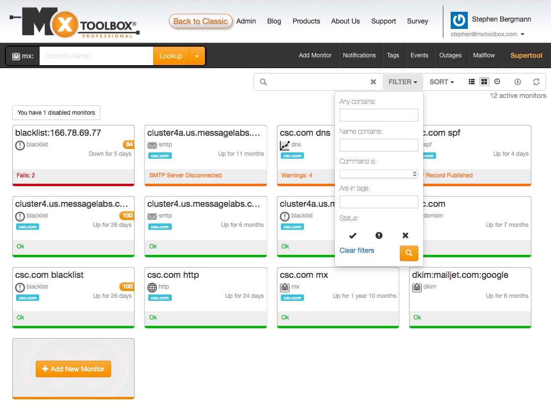 How can I make full use of my MxToolbox account? Part 10, Configuring ...