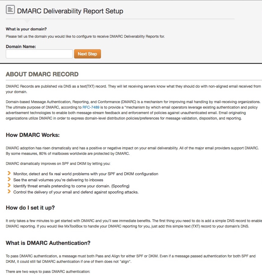 DMARC Reports – Beta Program | MxToolbox Blog