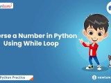 Reverse A Number In Python Using While Loop Newtum