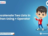Concatenate Two Lists In Python Using Operator Newtum