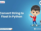 Convert String To Float In Python Newtum
