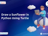 Draw A Sunflower In Python Using Turtle Newtum