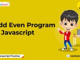 Odd Even Program In Javascript Newtum
