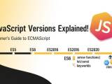 Javascript Versions Ecmascript Evolution