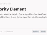 Majority Element
