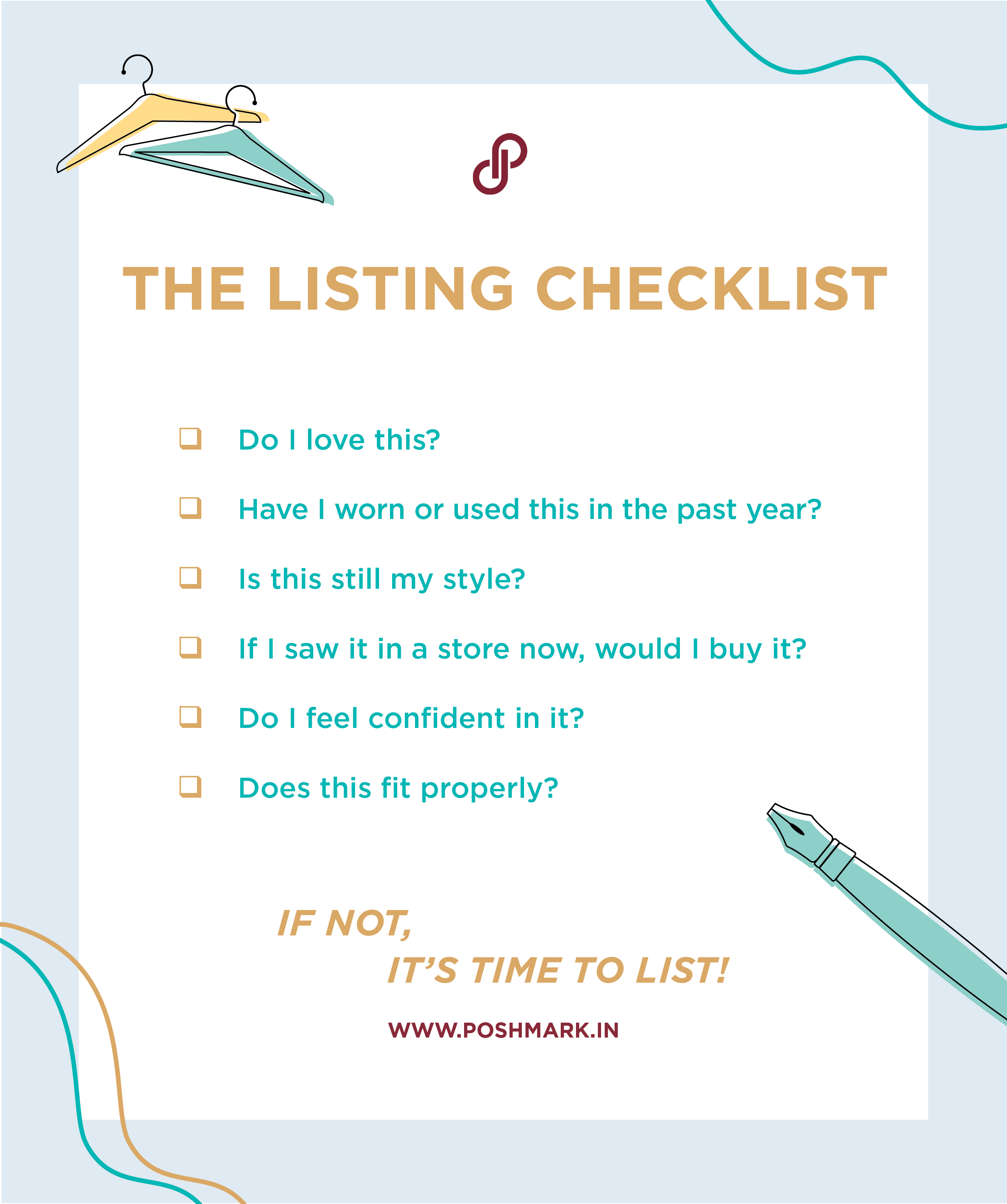 The Listing Checklist - Poshmark Blog