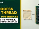 Process Vs Thread Key Differences How They Work Real Life Examples