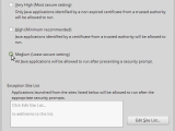 Configure Java Security Settings On Linux Red Branch