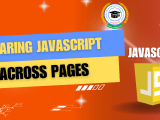 Sharing Javascript Across Pages My Blog